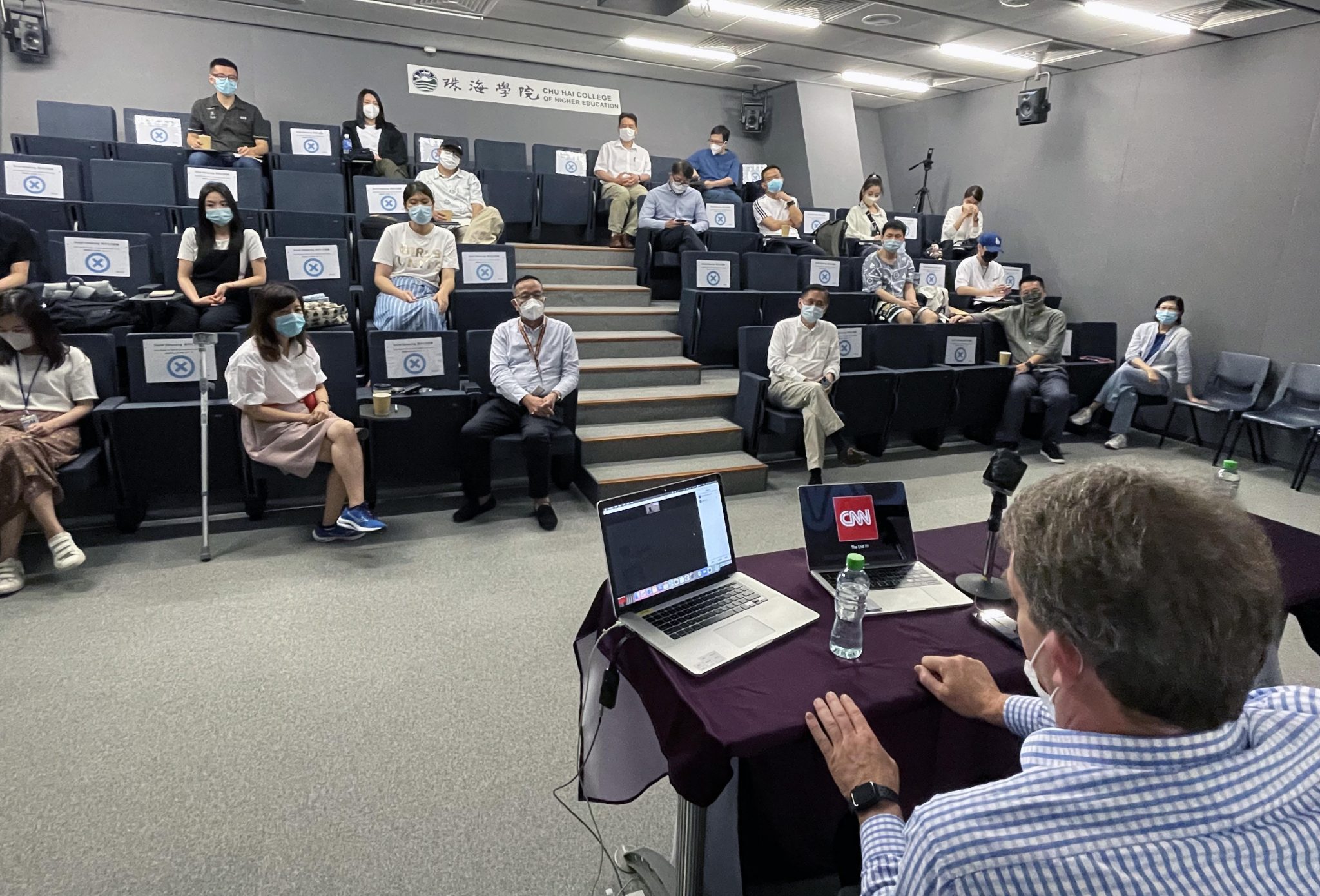 MA Students Attend CNN Bootcamp - Hong Kong Chu Hai College